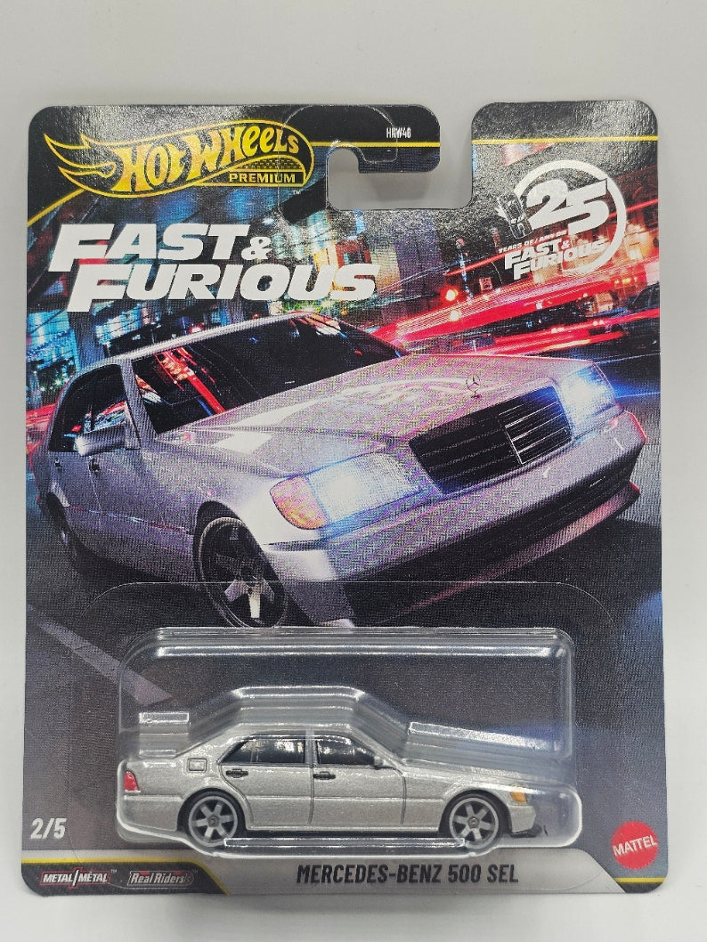 Hot Wheels Premium Fast & Furious Mercedes-Benz 500 SEL – Diecastmanshop
