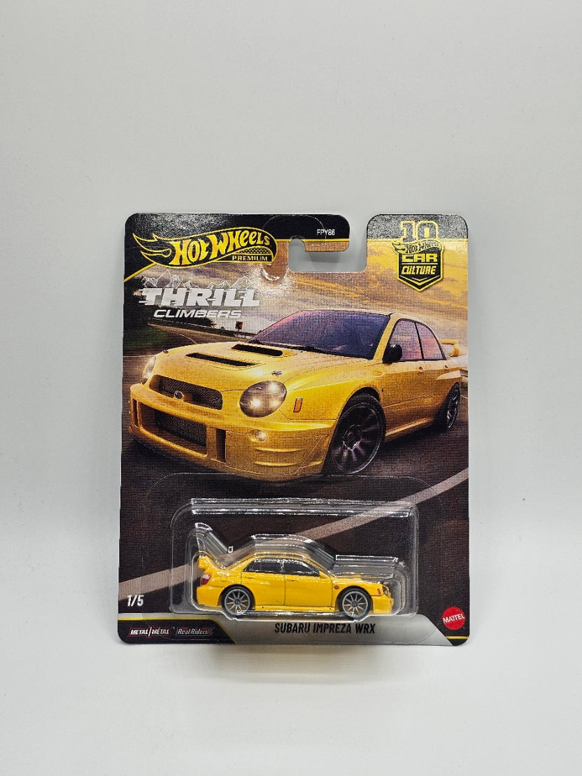 Hot Wheels Premium Thrill Climbers Subaru Impreza WRX 2026 - Die-Cast ...
