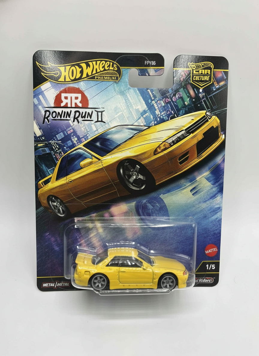 Hot Wheels 2025 Car Culture Ronin Run II Nissan Skyline GT-R (R32) Pan ...